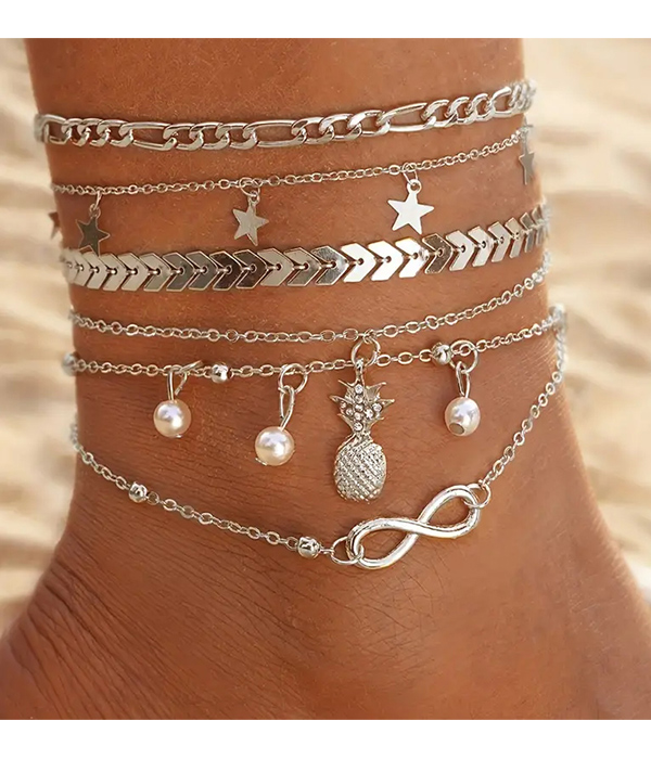 Foot Jewelry Online Store | Women's Fashion Anklets Online Store In USA